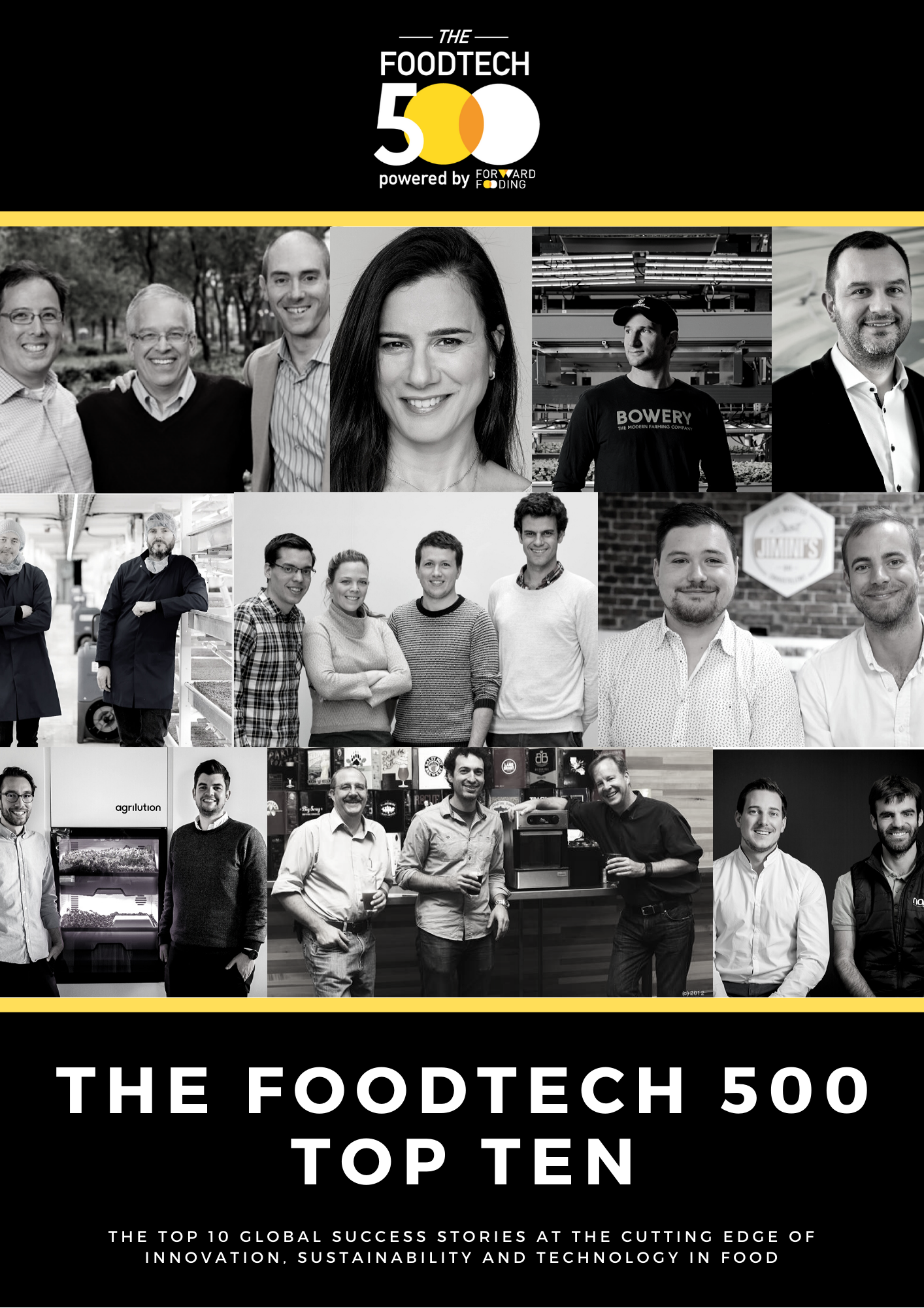 The FoodTech 500 top ten